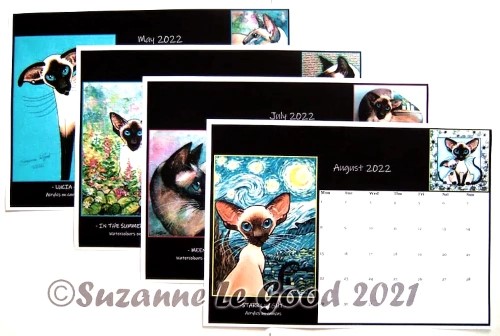 Best Siamese Cat Calendars 2022