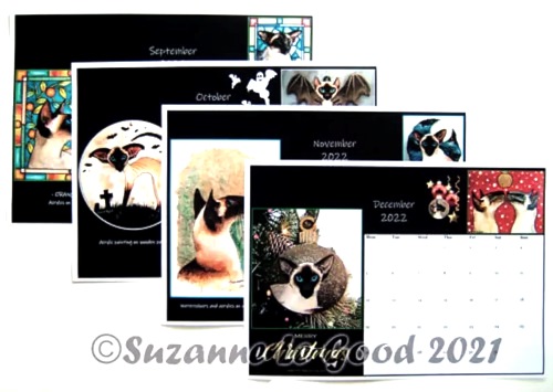 Best Siamese Cat Calendars 2022